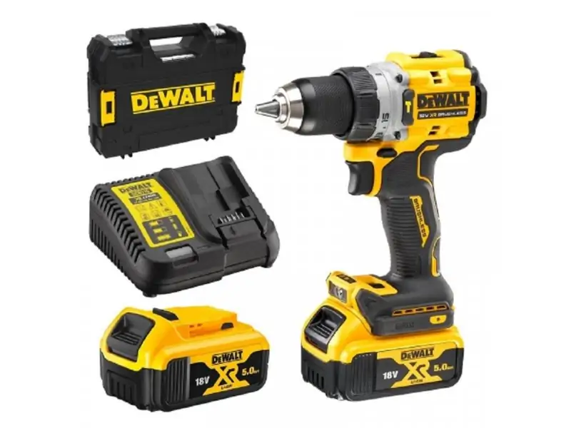 DEWALT AKU UDARNA BUŠILICA DCD805P2T 2X18V 5,0AH 90NM + TSTAK