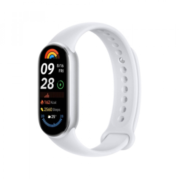 XIAOMI MI Smart band 9 SREBRNA