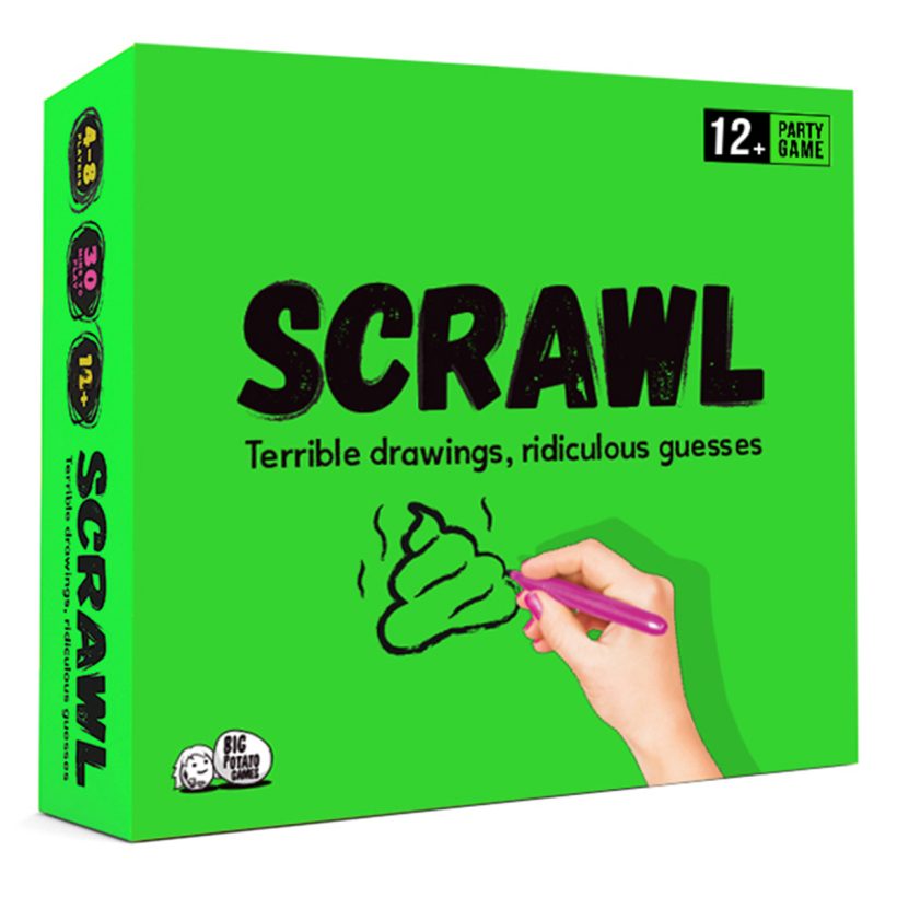 Scrawl Board Game 12+