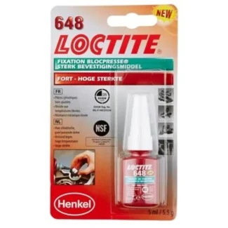 Sredstvo za trajno učvršćivanje 648 Loctite 5ml