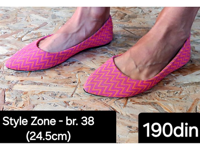 Style Zone baletanke roze boje br. 38