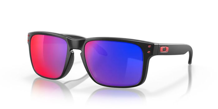 NAOČARE OAKLEY HOLBROOK matte black-positive red iridium