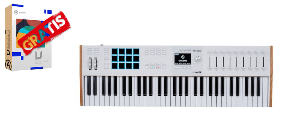 Arturia KeyLab 61 mk3 White