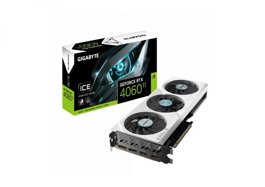 Grafička karta Gigabyte RTX 4060 Ti EAGLE OC ICE 8G GV-N406TEAGLEOC ICE-8GD