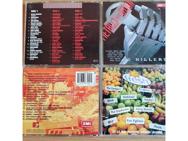 Metallization+MTV Fresh - Various Artists 2CDs