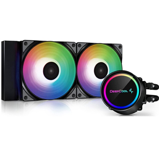 DeepCool GAMMAXX L240 V2 RGB vodeno hlađenje, Fans 500~1800rpm, LGA20xx/LGA1366/LGA115x/ AMD AM4/FM