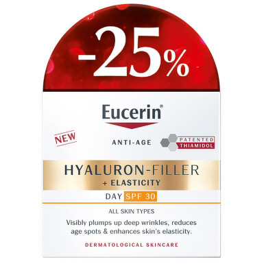 Eucerin Hyaluron-Filler + Elasticity Dnevna krema SPF 30, 50 ml -25%