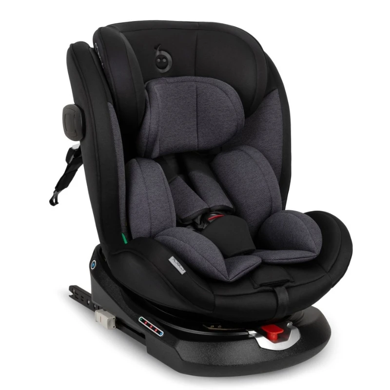 MoMi Emi auto sedište i-Size Black, 40-150 cm Isofix