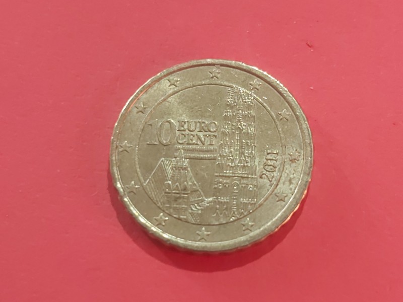 Austrija - 10 euro cent 2011 god