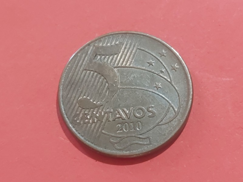 Brazil - 5 centavos 2010 god