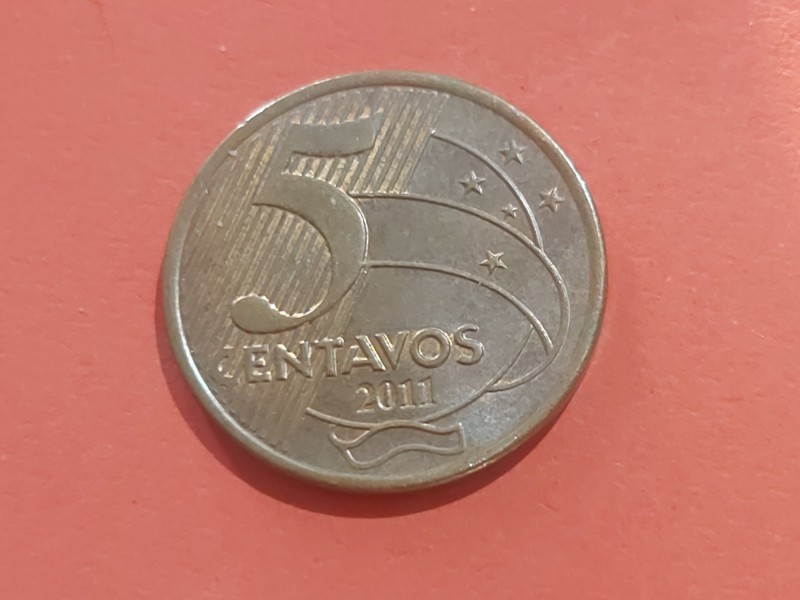 Brazil - 5 centavos 2011 god