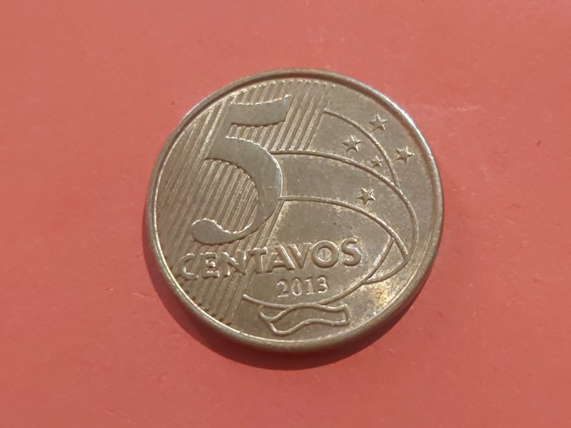 Brazil - 5 centavos 2013 god