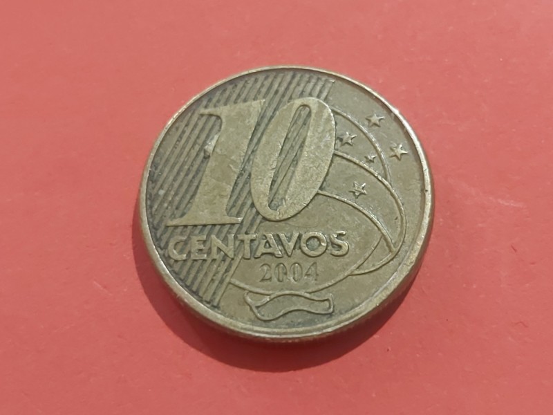 Brazil - 10 centavos 2004 god