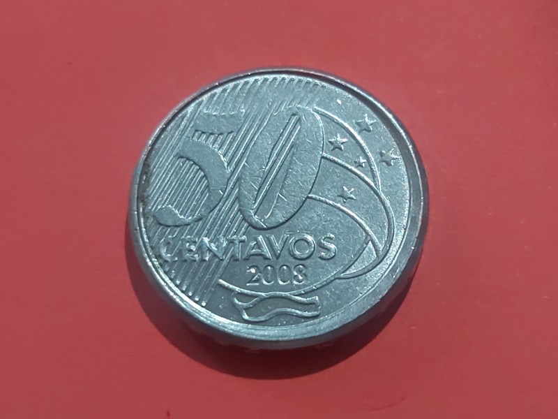 Brazil - 50 centavos 2008 god