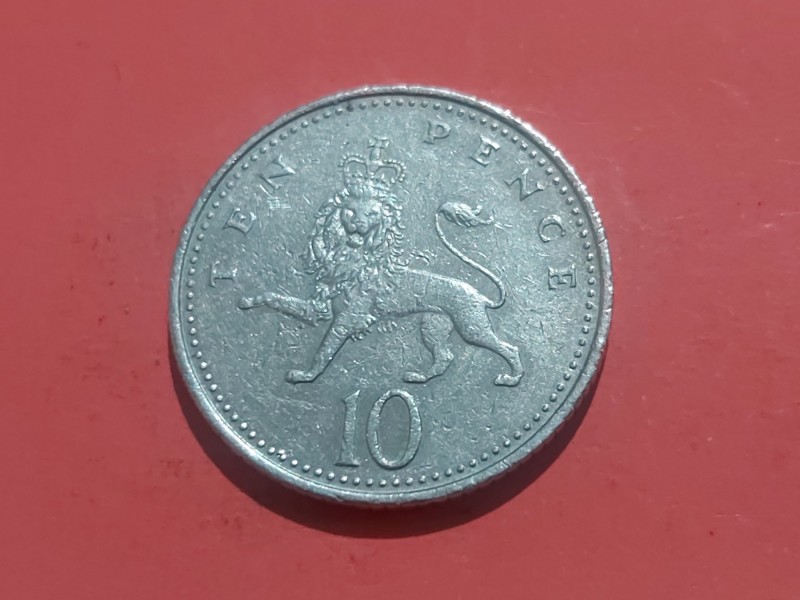 Britanija - 10 pence 1997 god