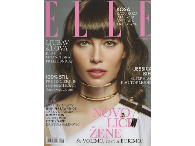 Hrvatski Elle februar 2013 Jessica Biel