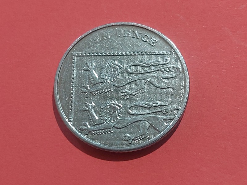 Britanija - 10 pence 2014 god