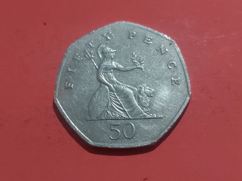 Britanija - 50 pence 2006 god