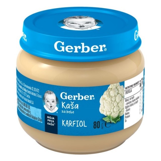 GERBER KAŠICA OD KARFIOLA 80G