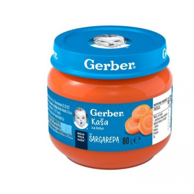 GERBER KAŠICA OD ŠARGAREPE 80G