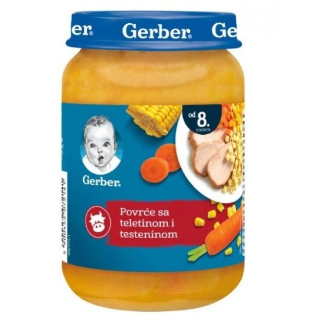 GERBER KAŠICA POVRĆE, TELETINA I REZANCI 190G