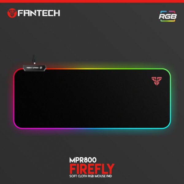 Podloga za mis Fantech RGB Firefly MPR800S crna