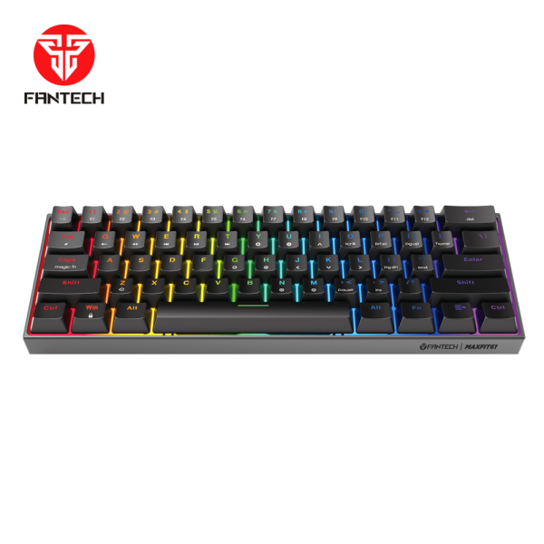 Tastatura Mehanicka Gaming Fantech MK857 RGB Maxfit61 crna (Blue switch)