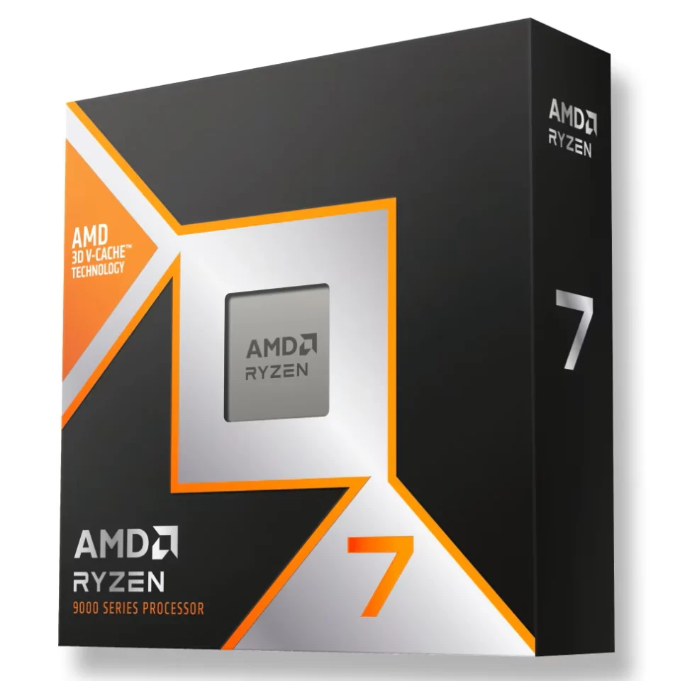 CPU AMD RYZEN 7 9800X3D, 8 cores, do 5.2GHz Box, AM5, (100-100001084WOF) tray