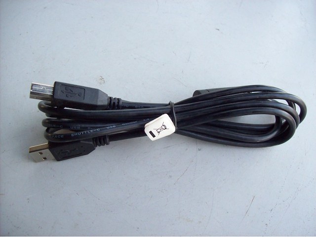 Usb kabL za stampac sa feritom,2 metra,nov,Type A to B