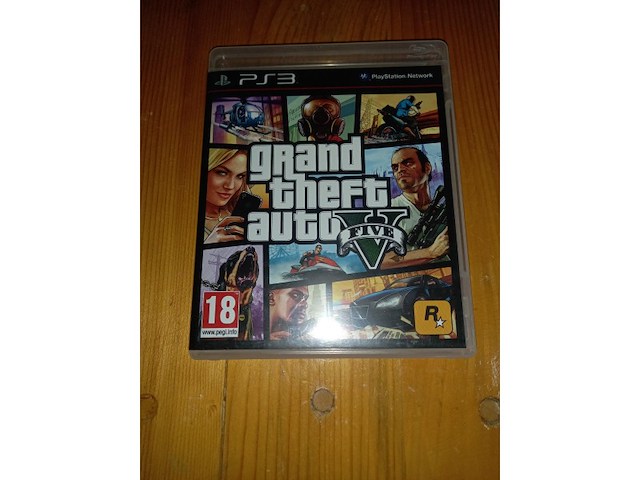 Grand THeft Auto V PS3 igrica