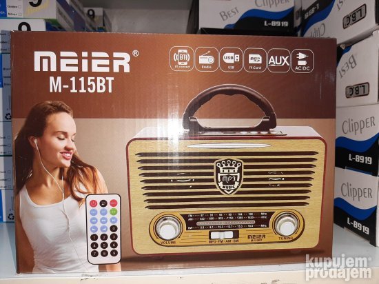 Retro radio MEIER M-115 BT