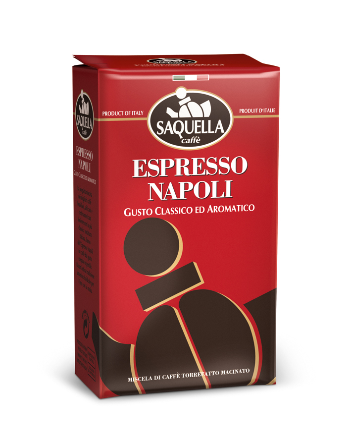 Saquella ESPRESSO NAPOLI GROUND mlevena kafa 250 g