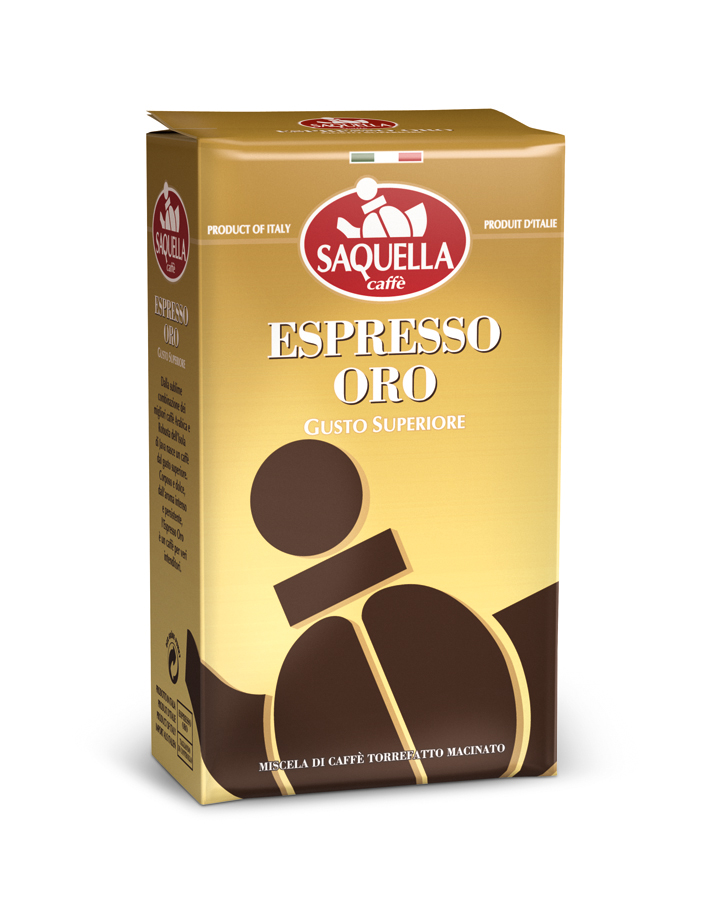 Saquella ESPRESSO ORO GROUND mlevena kafa 250 g