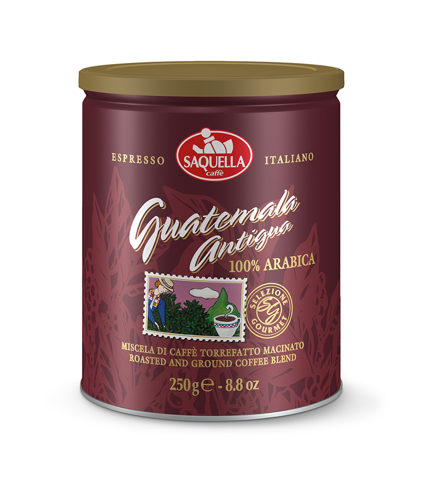 Saquella GOURMET GUATEMALA mlevena kafa 250 g