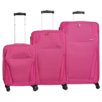 Komplet putnih kofera Enova Vigo pink 522140