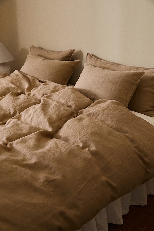 LINEN DOUBLE/KING DUVET COVER SET