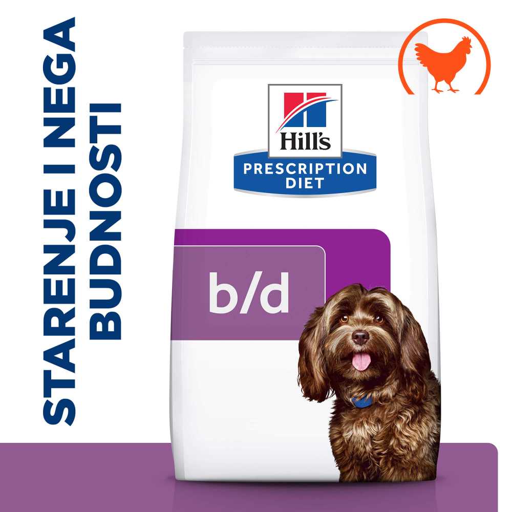 Hill's Prescription Diet dog veterinarska dijeta B/D 12kg