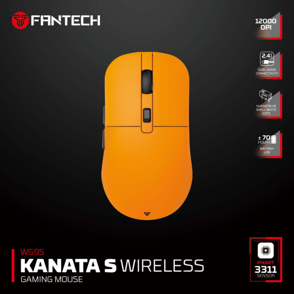 Mis Wireless Gaming Fantech WG9S Kanata S zuti