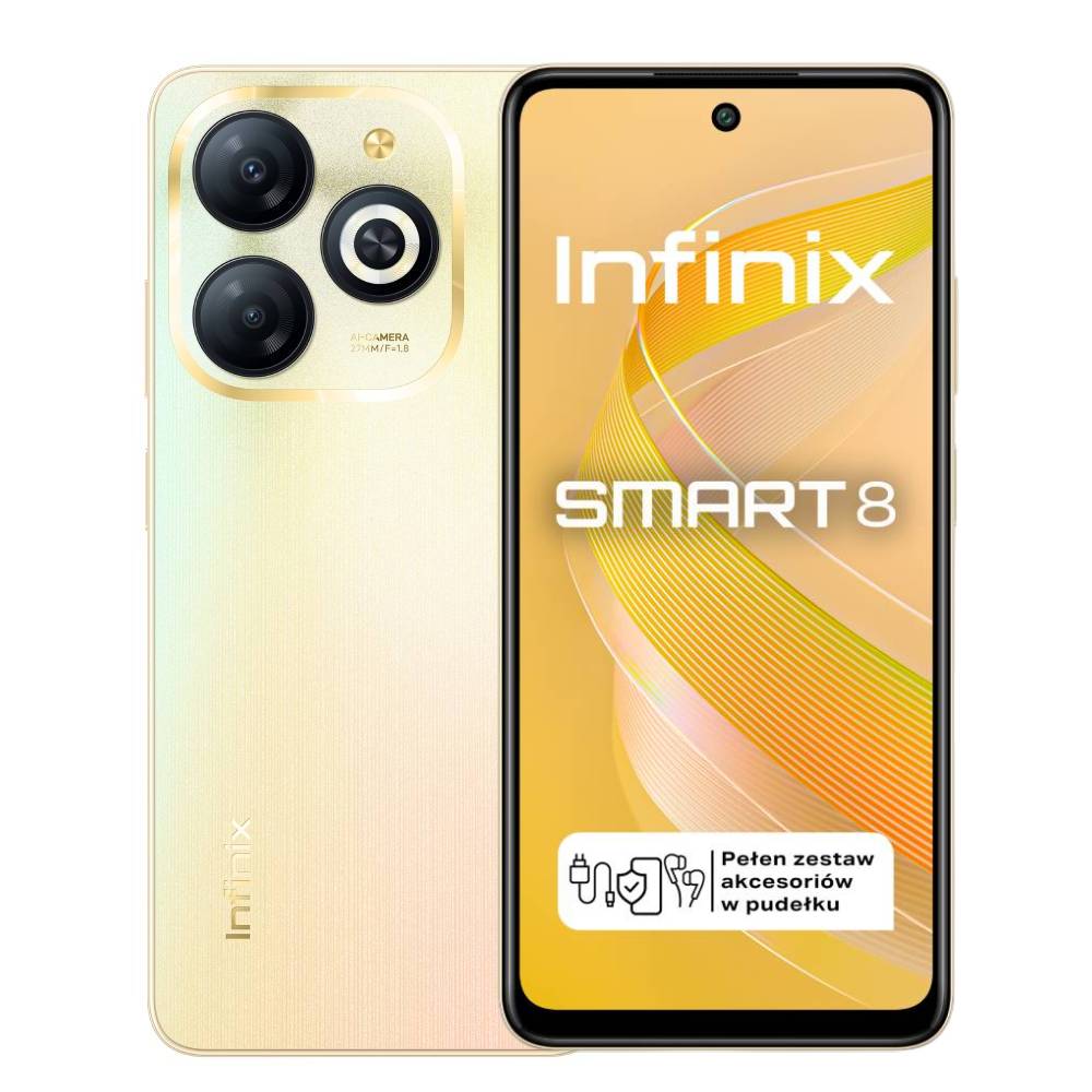 INFINIX Smart 8 3/64GB Shiny Gold