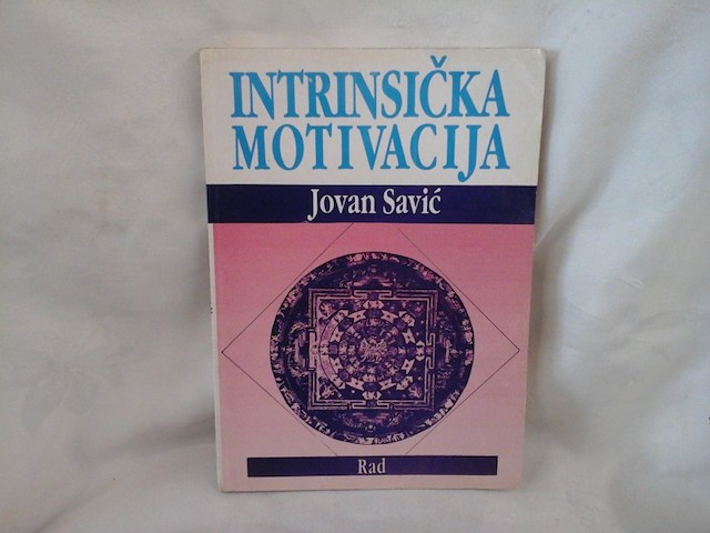 Intrinsička motivacija Jovan Savić