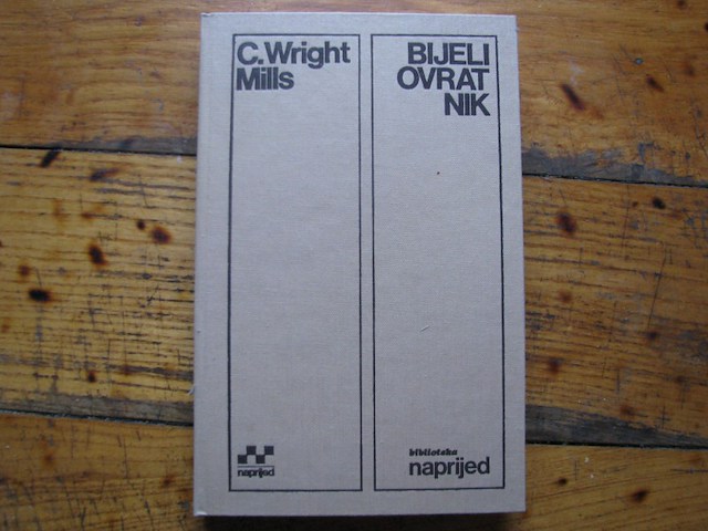 WRIGHT MILLS - BIJELI OVRATNIK