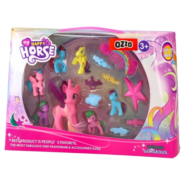 Fun horse, set figura, sedam ponija