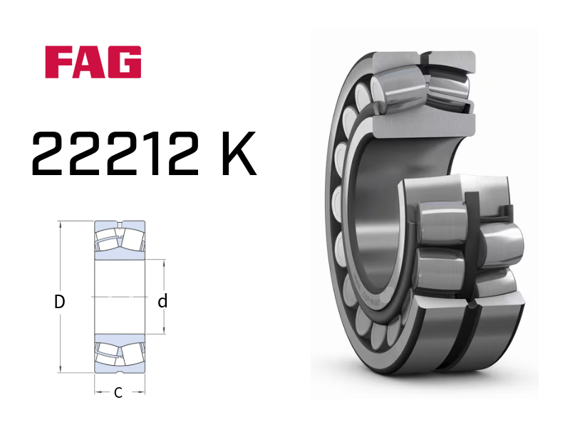 Ležaj 22212 E1-XL-K-C3-FAG