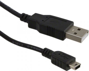 FAST ASIA Kabl USB A - USB Mini-B M/M 1.8m crni