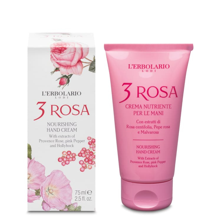 L'Erbolario 3 Rosa krema za ruke 75ml