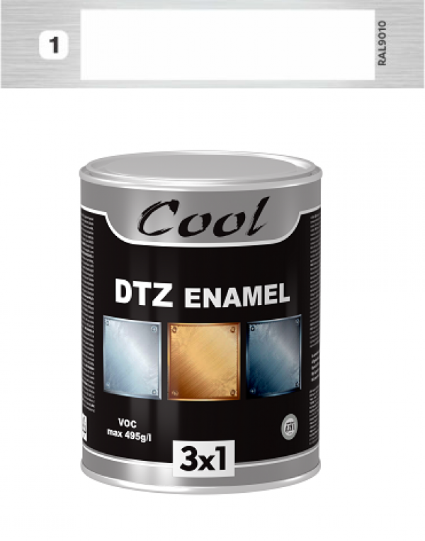 COOL-3X1 DTZ 0.75 - 01-BELI RAL 9010