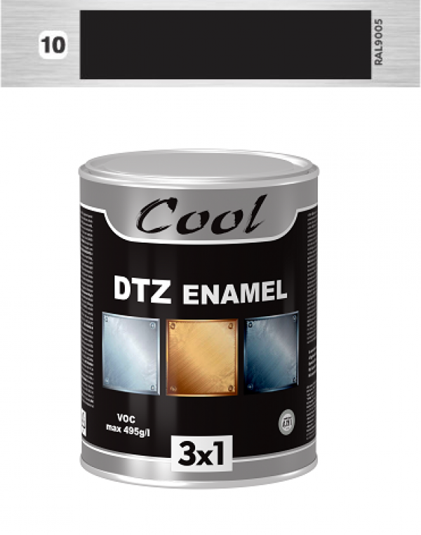 COOL-3X1 DTZ 0.75 - 10-CRNI RAL 9005