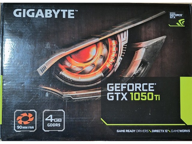 Grafička karta Gigabyte GEFORCE GTX 1050ti 4GB GDDR5