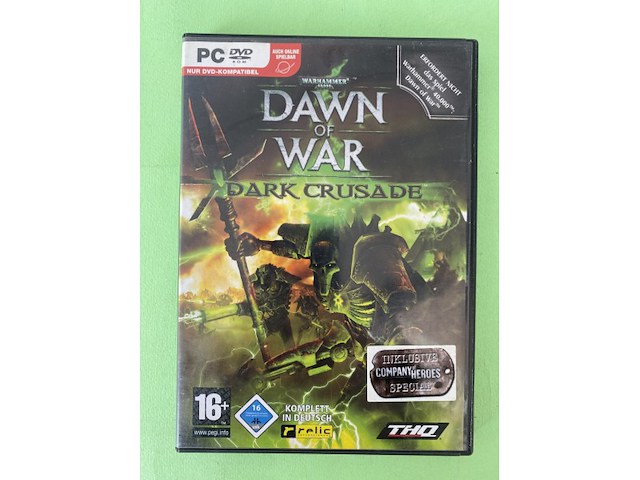 Dawn Of War Game Dark Crusade - PC igrica