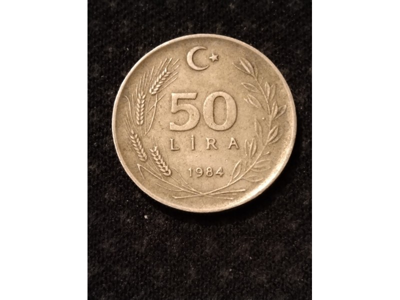 50 lira 1984 turska